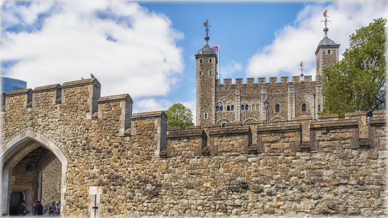 London Tower, Historical Site Editorial Photo - Image of legend, travel ...