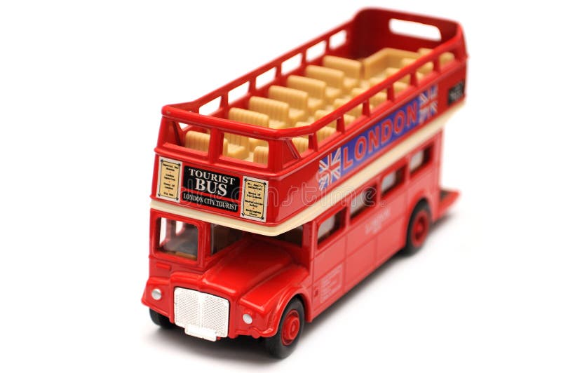 London toy bus stock image. Image of replica, funny, london - 29274993