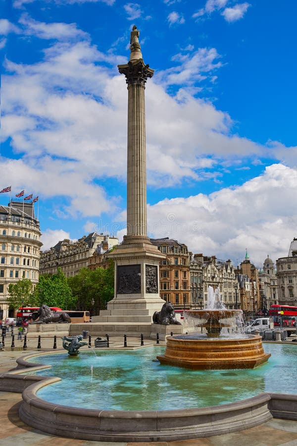 London Trafalgar Square in UK Editorial Photography - Image of ...
