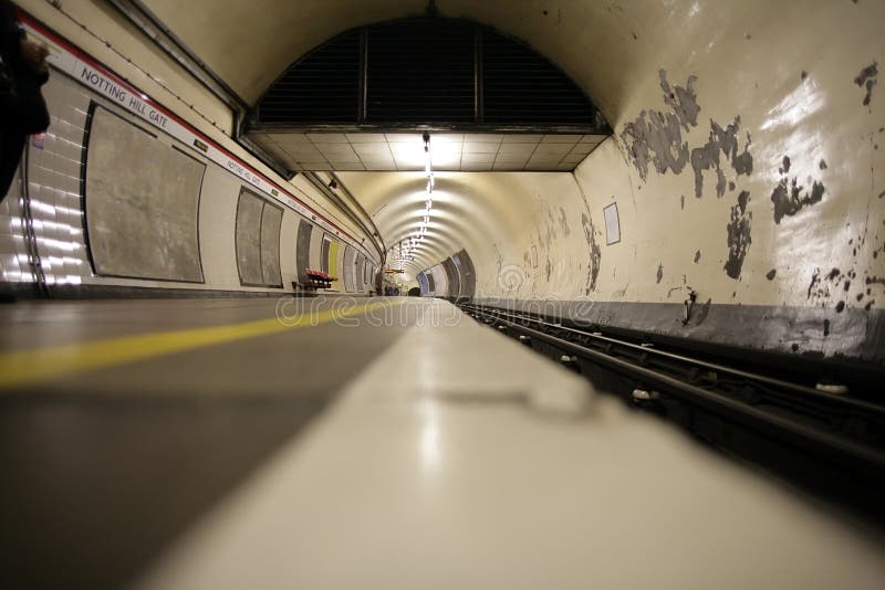 London Tube stock photo. Image of hill, gate, notting - 3684758