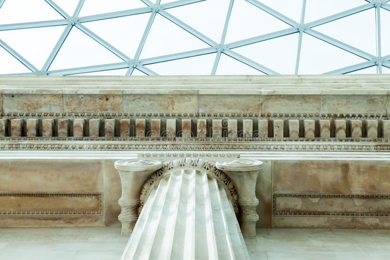 LONDON, UK - British Museum View and Details Editorial Image - Image of ...