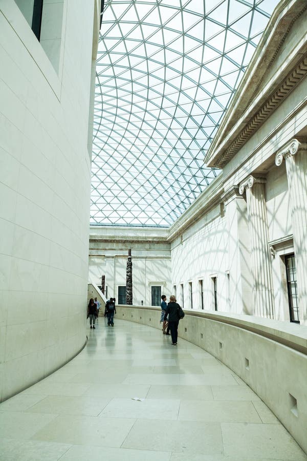 LONDON, UK - British Museum View and Details Editorial Image - Image of ...