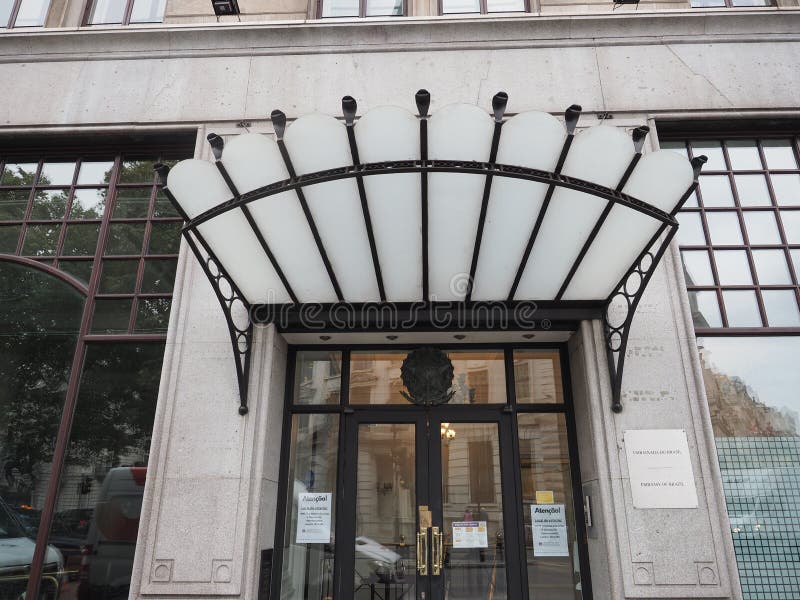 Brazil Embassy In London Editorial Photo Image Of Britain 265170131