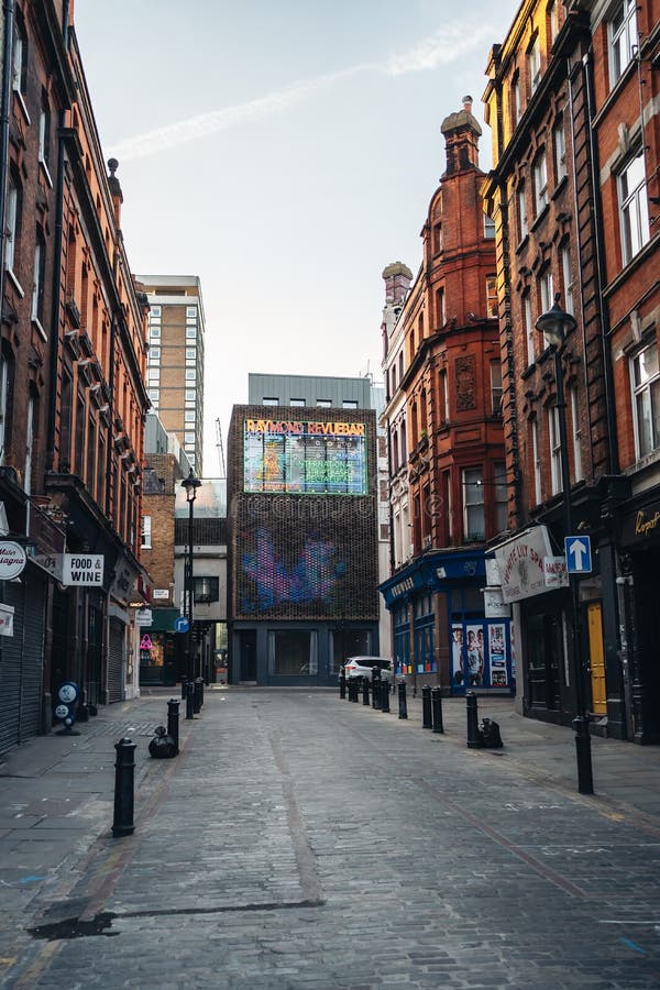 Empty Soho Streets Strip Club Editorial Image - Image of england ...