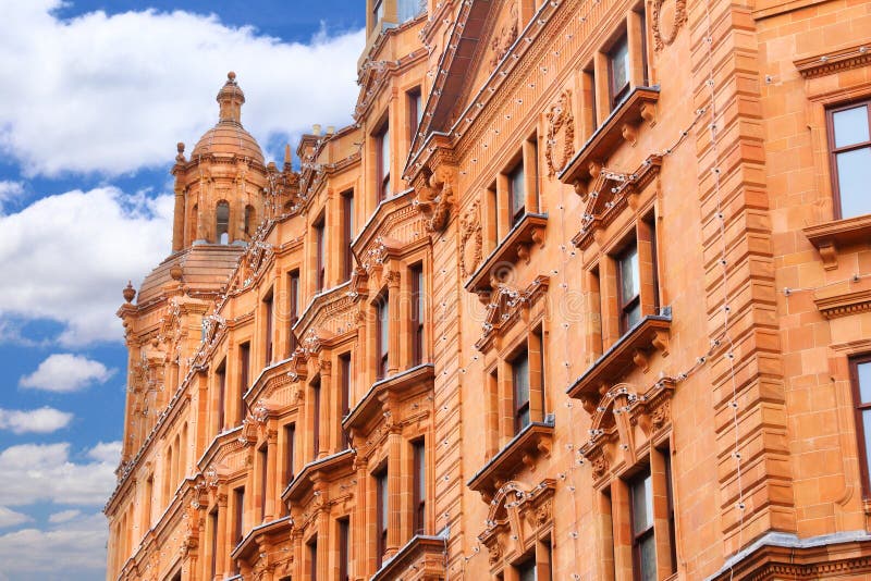London UK - Harrods Building Stock Photo - Image of harrods, building ...