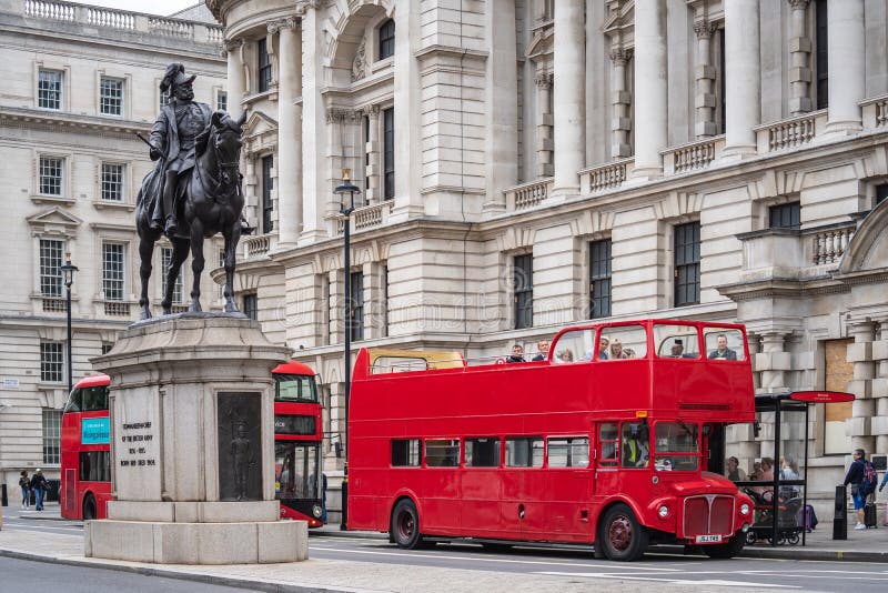 London, UK, July 14, 2019. Iconic Red Double-decker Bus Editorial Photo ...