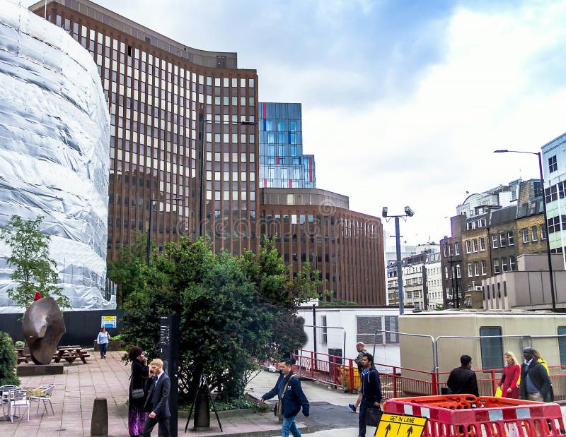 Renovation Work in City of London Editorial Stock Photo - Image of ...