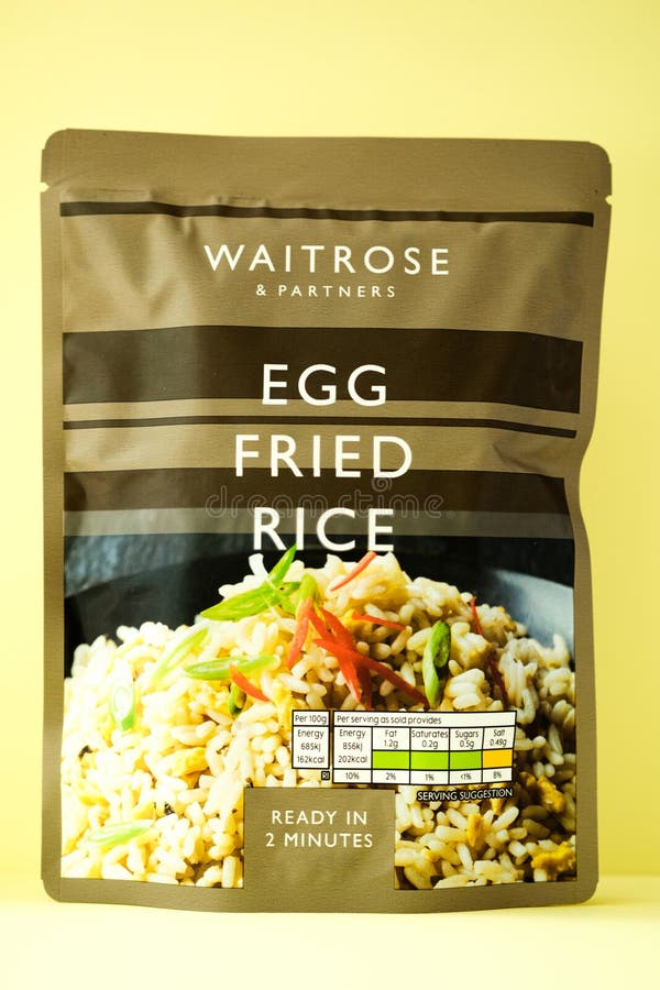 Packet Waitrose Microwave Egg Fried Rice Stock Photos - Free & Royalty-Free Stock Photos from ...