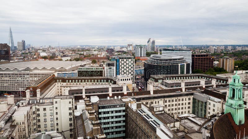 LONDON, UK. Panoramic View of London from London Eye Editorial ...