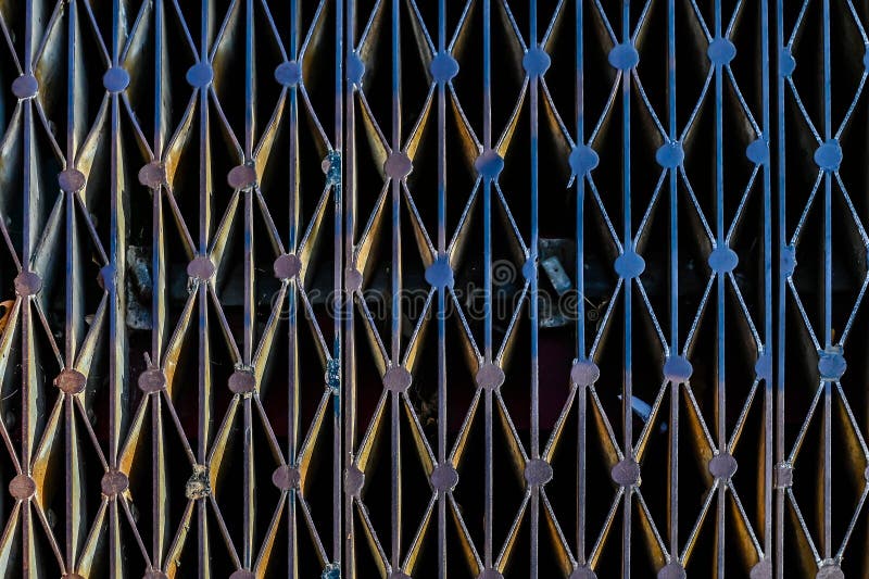 Abstract Gate at St Katharine Dock, London Stock Image - Image of ...