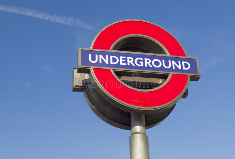 London Underground Sign editorial stock photo. Image of traditional ...