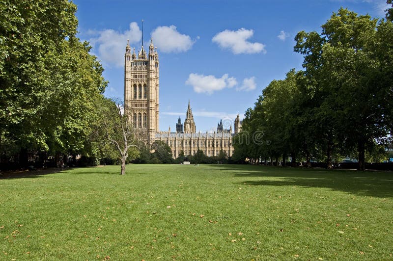 London Victoria Gardens stock photo. Image of towers, gardens - 8662748