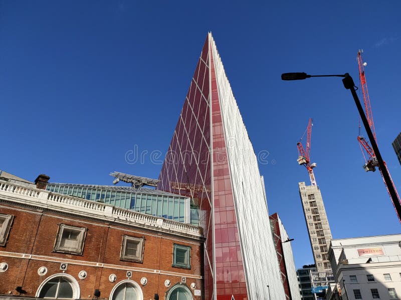 London Victoria Station New Buildings Triangular Contrast Modern and ... London Victoria Station New Buildings Triangular Contrast Modern and ...