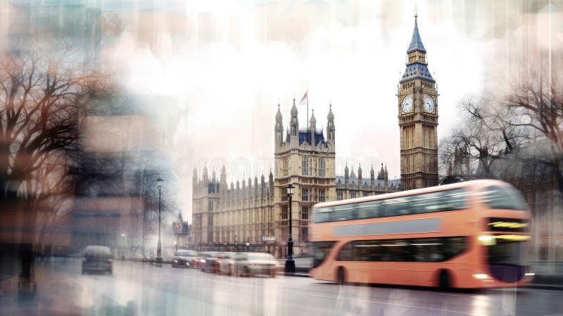London view stock illustration. Illustration of architecture - 279876851