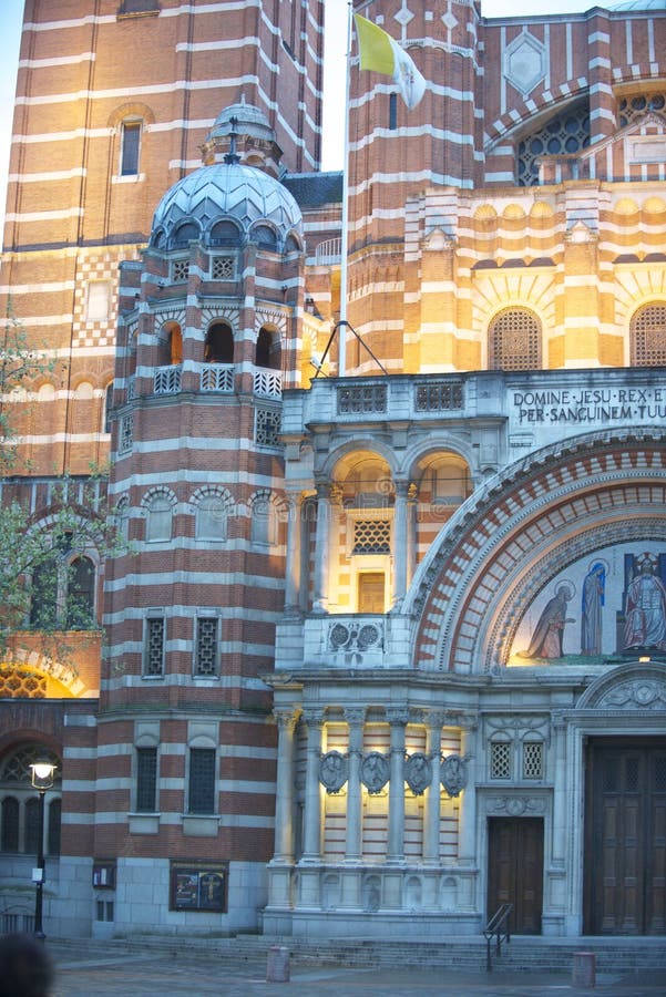 London Westminster Cathedral Holy See Stock Photo - Image of diocese ...