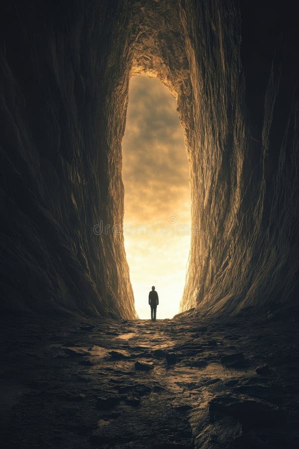 Exploring the Enigmatic Cave Entrance Remote Location Scenic ...