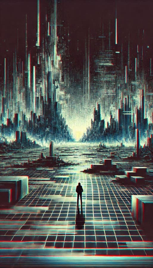 Echoes of the Future stock illustration. Illustration of wondrous ...