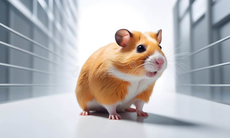 Guinea Pig in Modern Setting AI Generative Stock Image - Image of ...