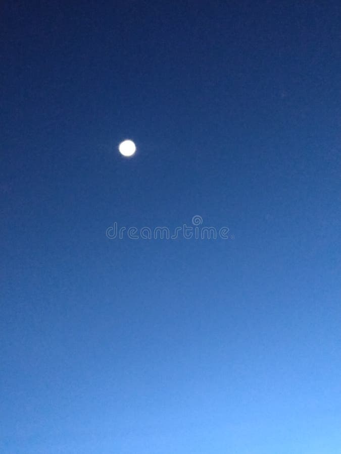 The lone moon stock image. Image of moon, circle, presentation - 262394615