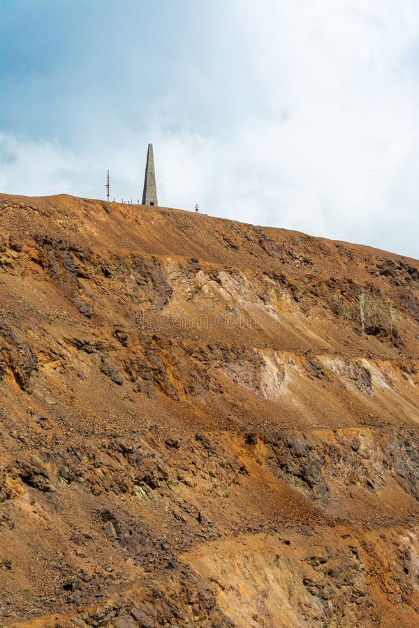 Lone Obelisk stock photo. Image of elevation, altitude - 179766348