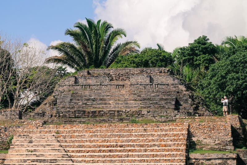Photographer Belize Ruins Travel Stock Photo - Image of island, explore ...
