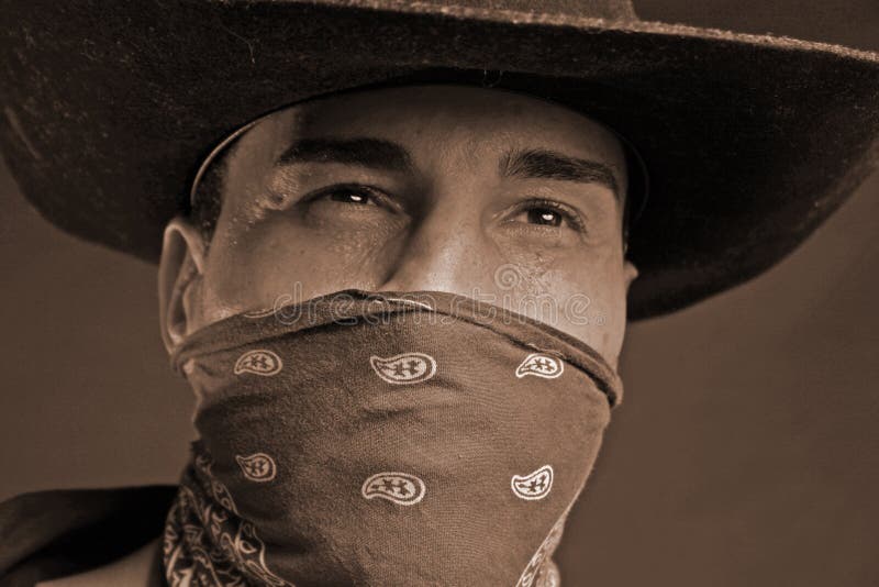 Lone ranger stock photo. Image of rancher, southern, face - 833508