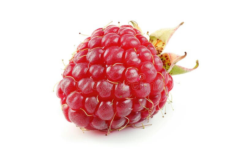 Lone Raspberry Fruit White Background Stock Photos - Free & Royalty ...