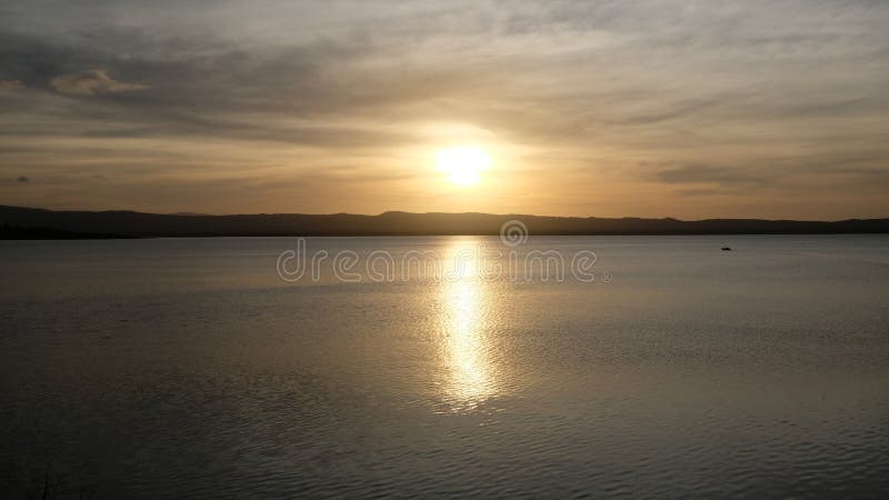 The lone sundown stock photo. Image of afterglow, sunset - 230607364
