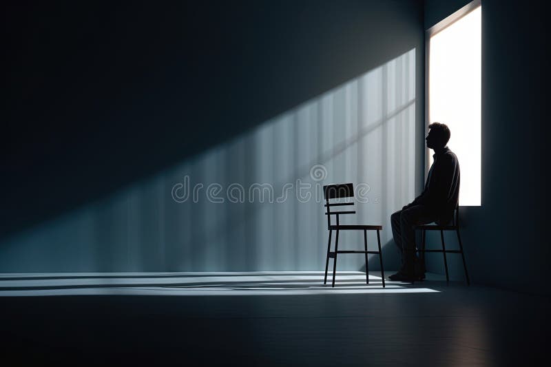 Loneliness. Empty Mind and Thoughts, Social Problem Abandonment ...