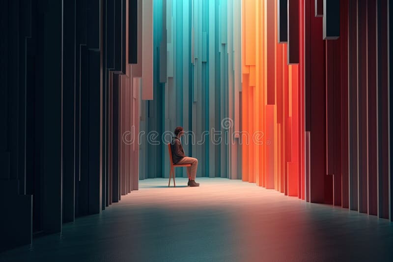 Loneliness. Empty Mind and Thoughts, Social Problem Abandonment ...