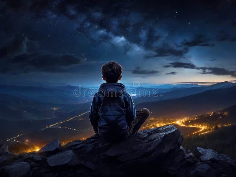 stock illustration. Illustration of reflection, sitting - 297096422