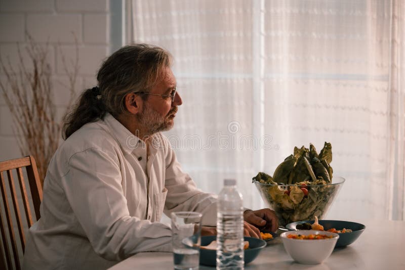 A Lonely, Anxious, Physically and Mentally Uncomfortable Elderly Man ...