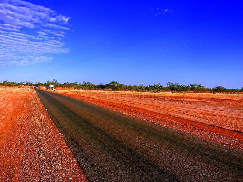 Outback road Australia stock image. Image of remote, desert - 6841141