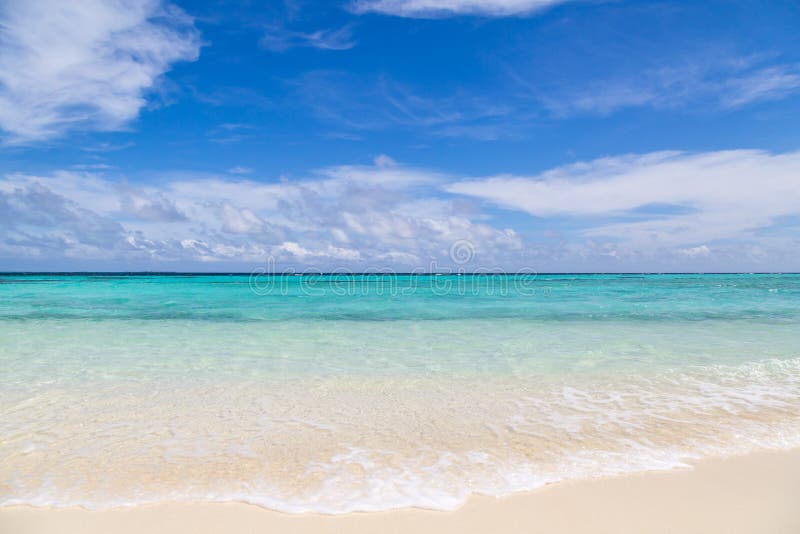 A lonely beach stock image. Image of outdoor, beach, water - 64224509