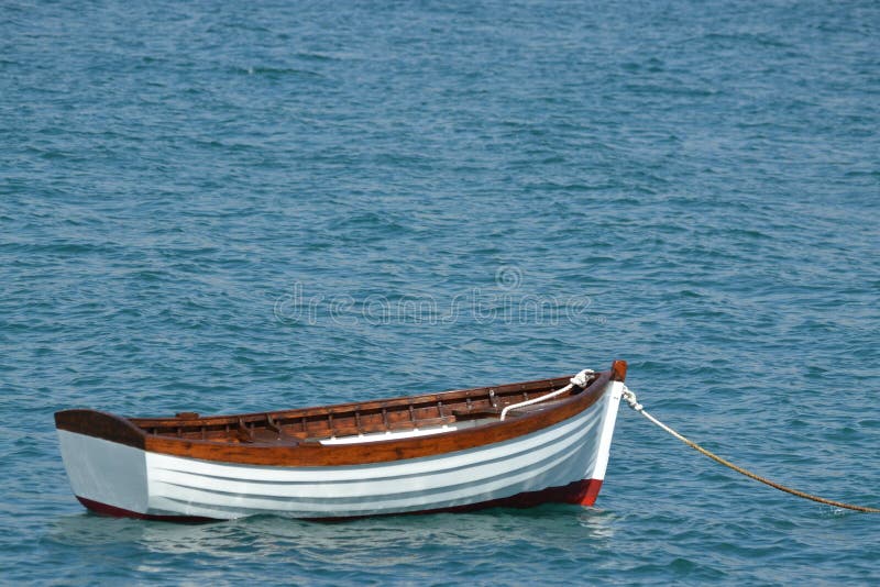 A lonely boat stock image. Image of river, white, lonely - 26771245