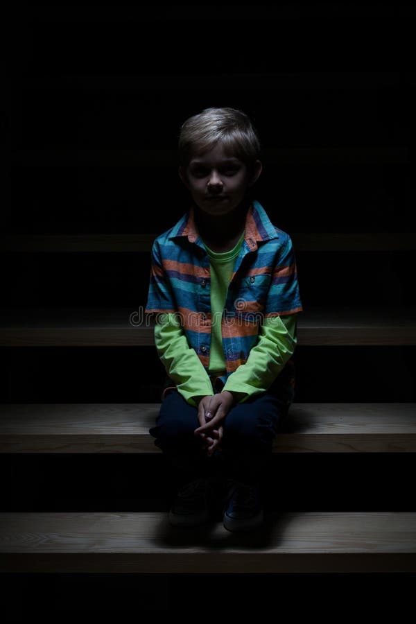 369 Boy Sitting Alone Night Stock Photos - Free & Royalty-Free Stock ...