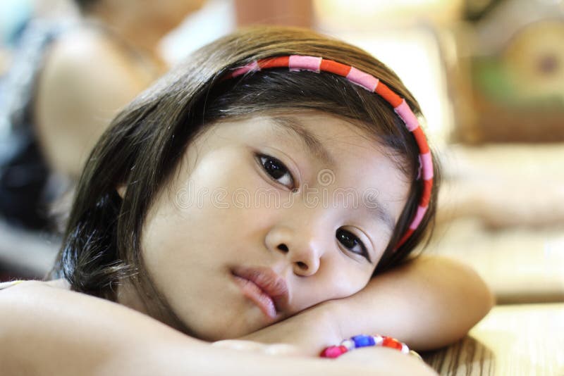 Lonely Child stock photo. Image of looking, asian, lifestyle - 24658912