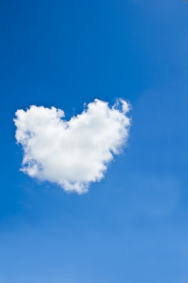 Lonely cloud stock image. Image of clear, nature, space - 197857