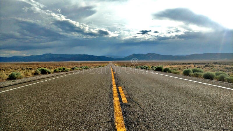 Nevada highway stock image. Image of nevada, desert - 114353963