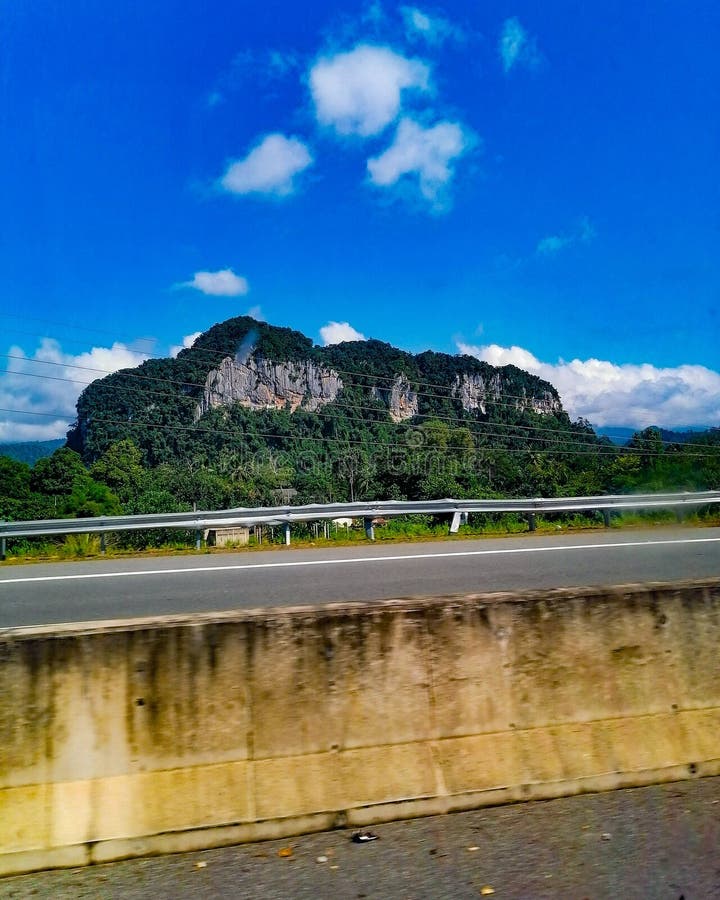 Lonely Hill from Merapoh Pahang Stock Photo - Image of beatiful, pahang ...