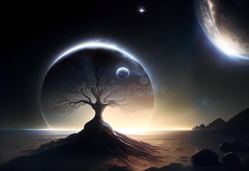 Moon Forest Magical Ai Stock Illustrations – 1,869 Moon Forest Magical ...