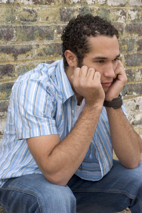 Lonely Man Stock Image - Image: 963781