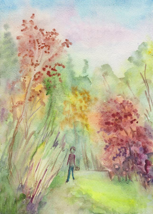 Forest Edge Drawing Stock Illustrations – 366 Forest Edge Drawing Stock ...