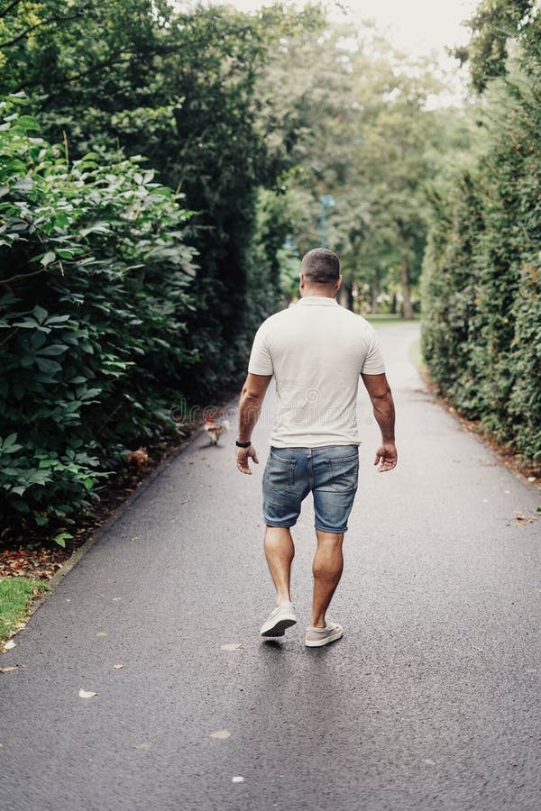 Lonely Man Passing Time in a Park Stock Photo - Image of snapshot ...