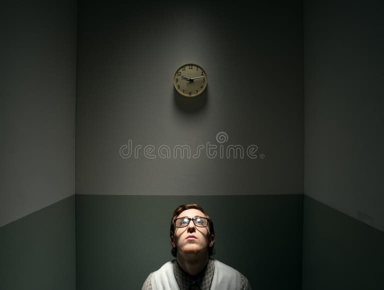 Lonely sad nerd guy stock photo. Image of geek, depression - 37822836