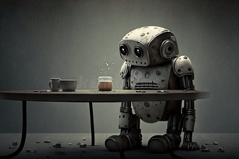 Robot Crying Stock Illustrations – 678 Robot Crying Stock Illustrations ...