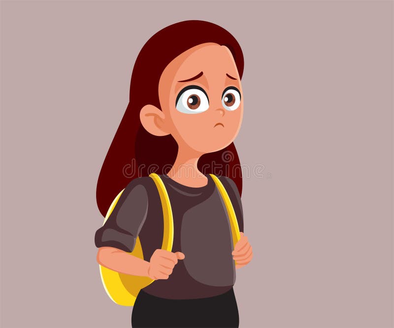 Anxious Student Cartoon