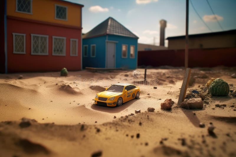 Lonely Toy Car Sandbox Stock Photos - Free & Royalty-Free Stock Photos ...