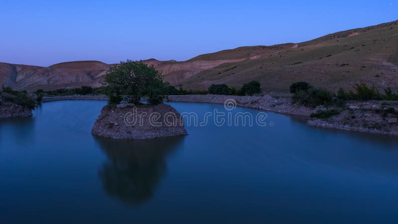 Small Lake in a Mountain Valley Stock Photo - Image of farmland, nature ...