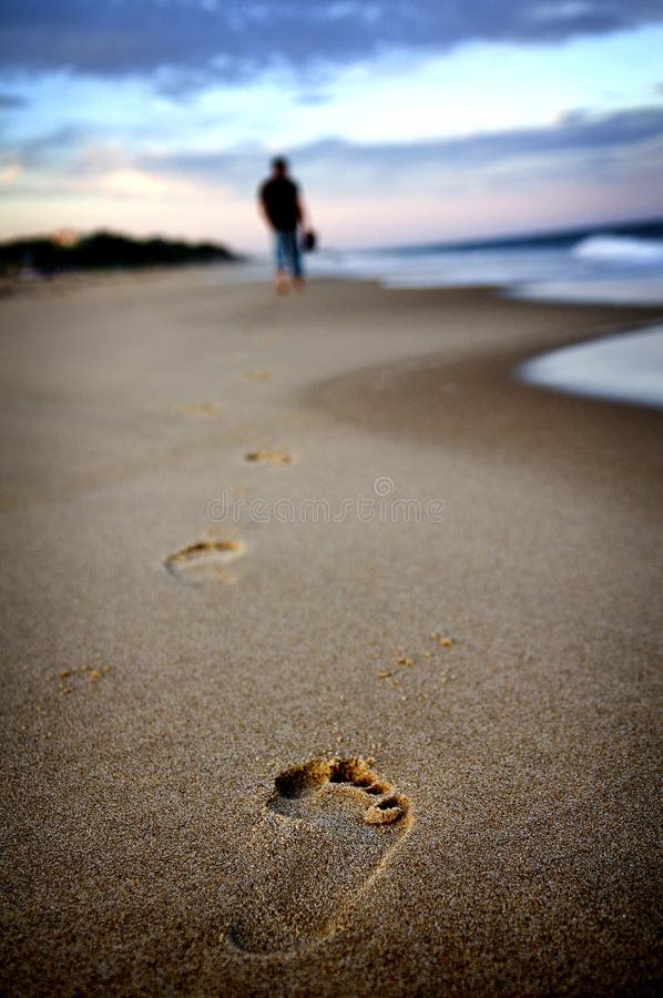 Lonely walk stock photo. Image of alone, impression, growth - 10068082
